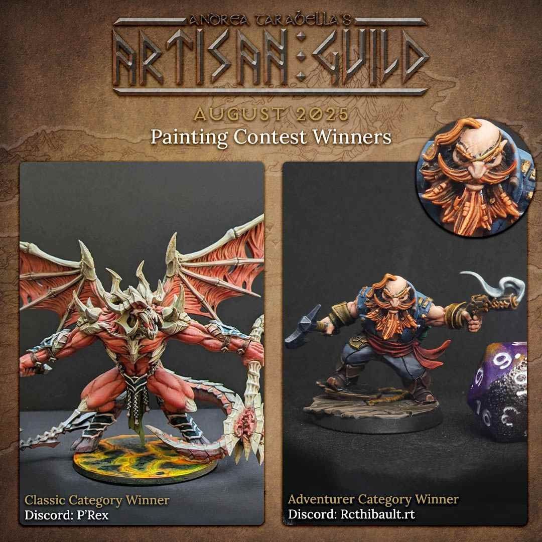 High-quality 3D Printable and Physical Miniatures - Artisan Guild