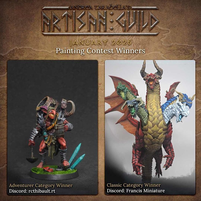 High-quality 3D Printable and Physical Miniatures - Artisan Guild