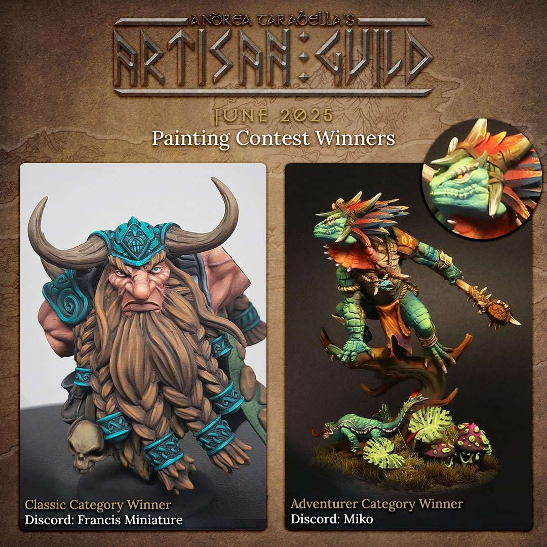 High-quality 3D Printable and Physical Miniatures - Artisan Guild